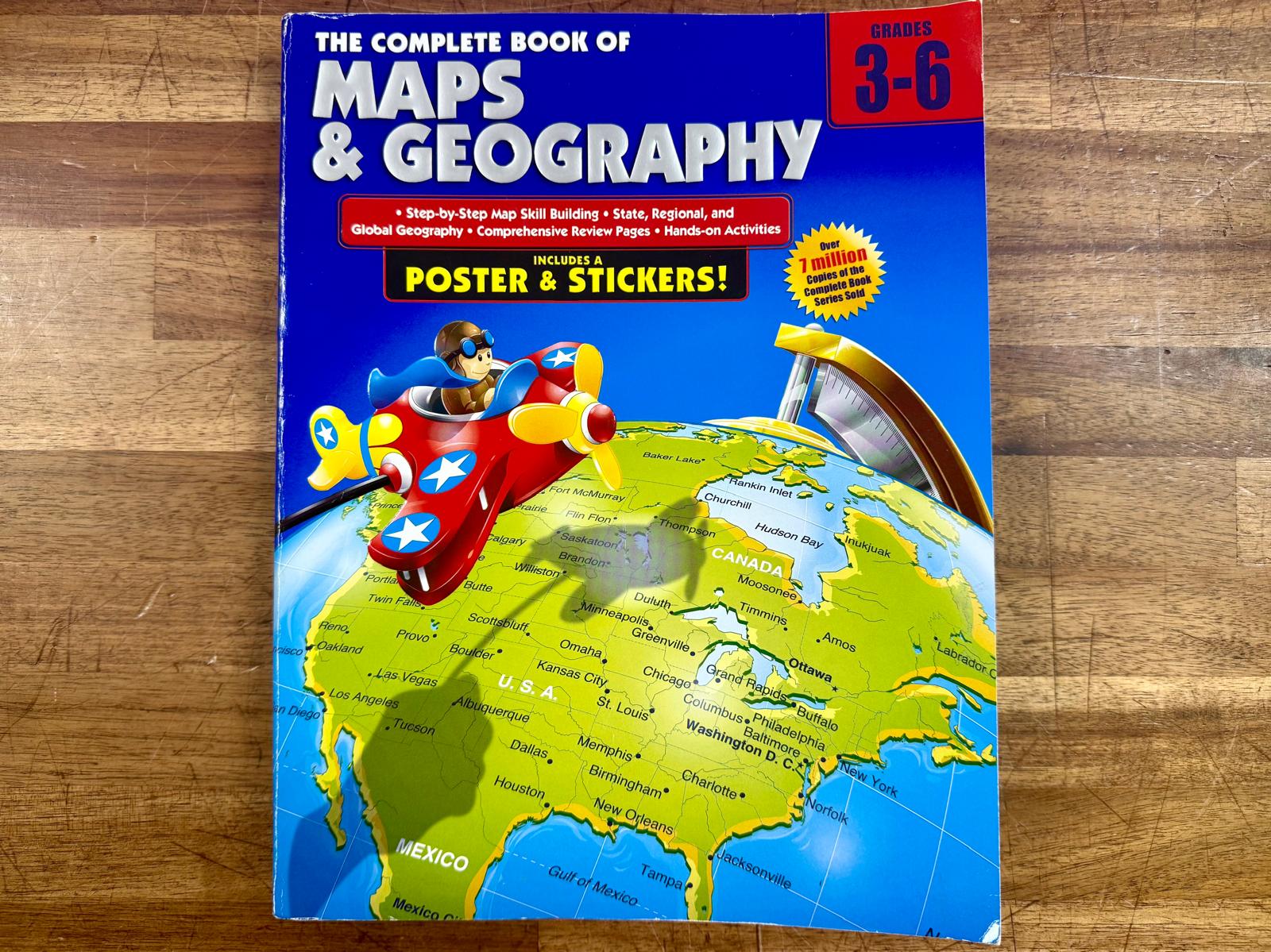 Thinking Kids Complete Book of Maps & Geography - Grades 3-6 ...
