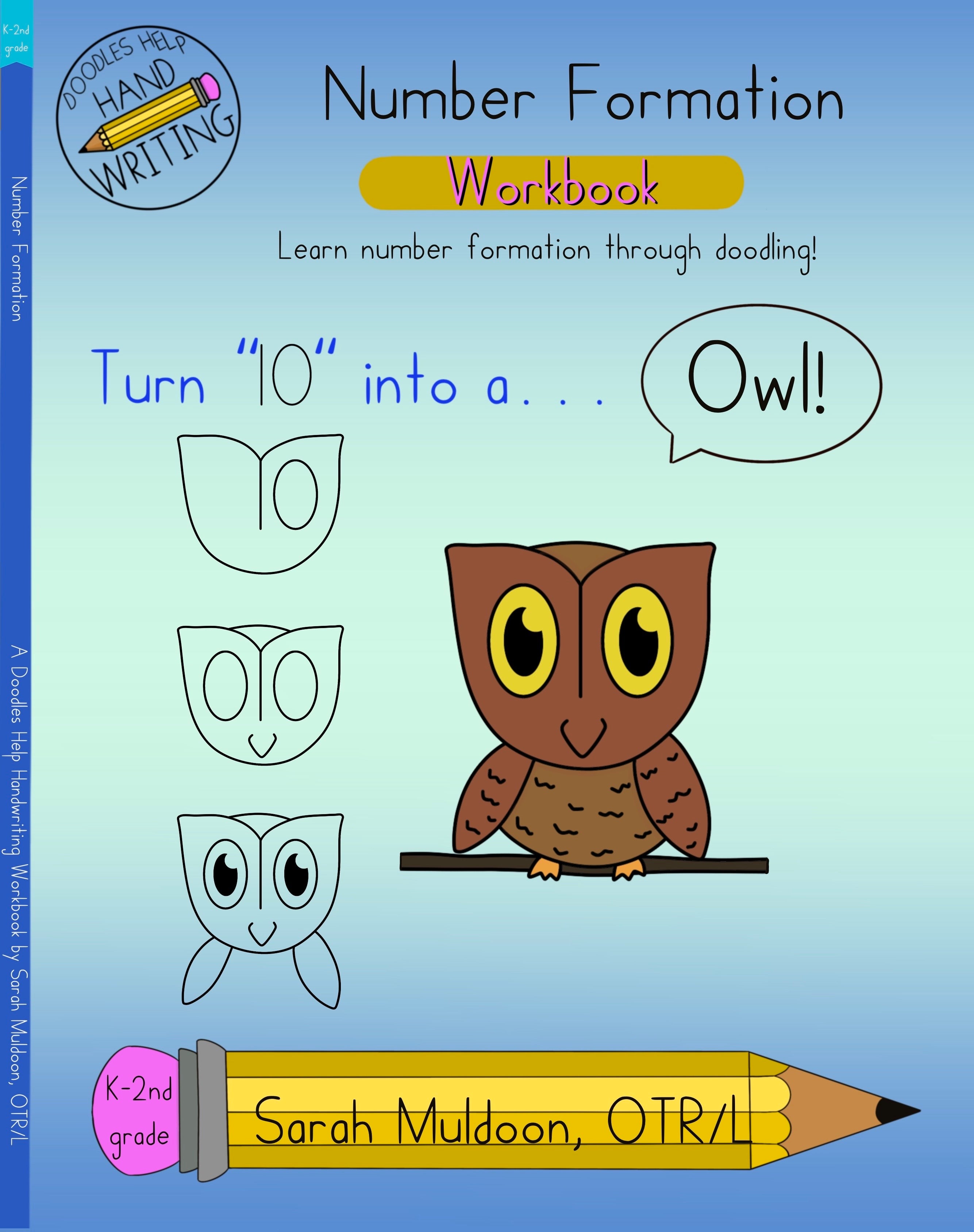 Doodles Help Handwriting - Number Formation (NEW) – First Homeschool