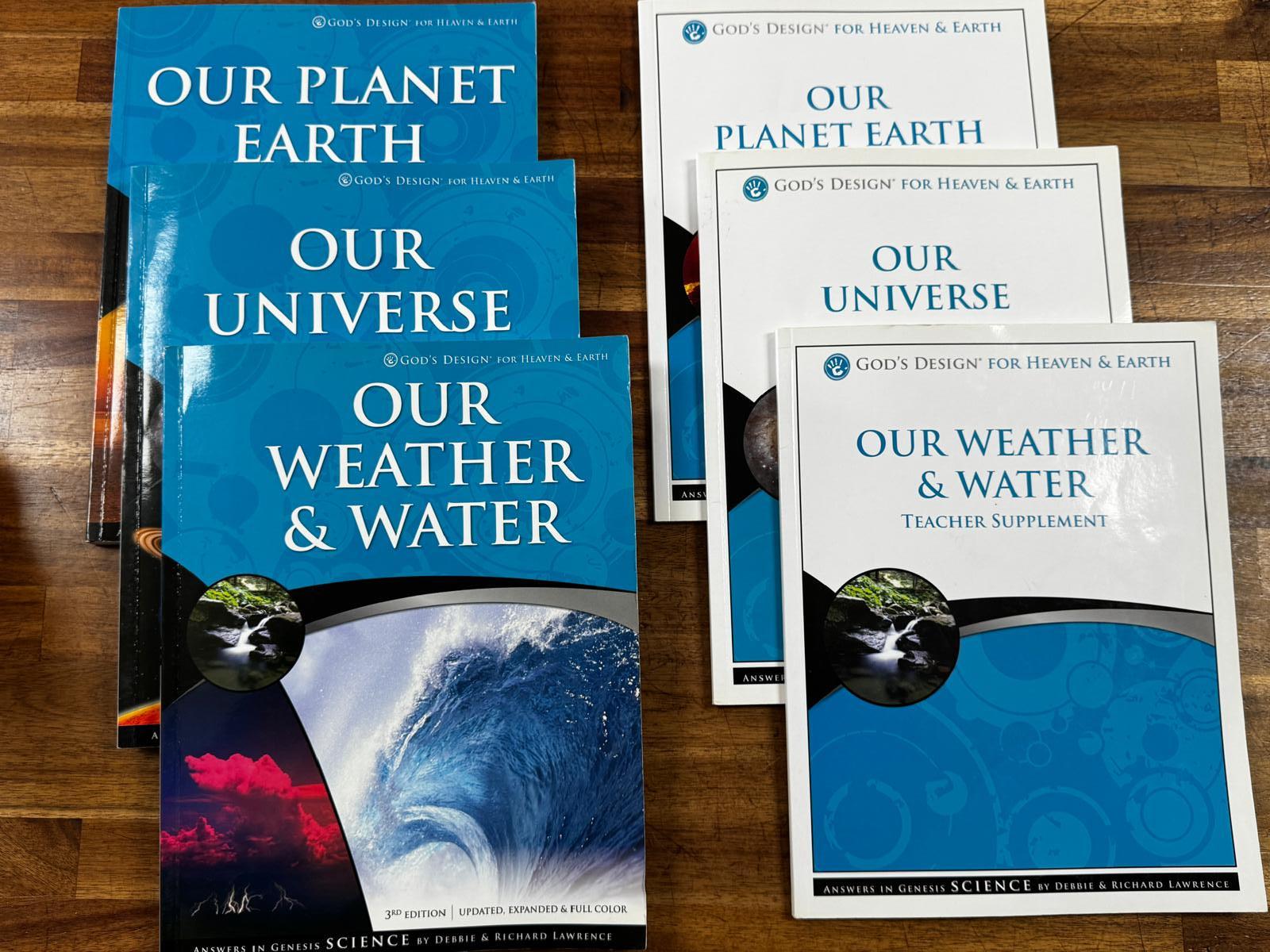 Answers in Genesis SET God's Design For Heaven & Earth – First Homeschool