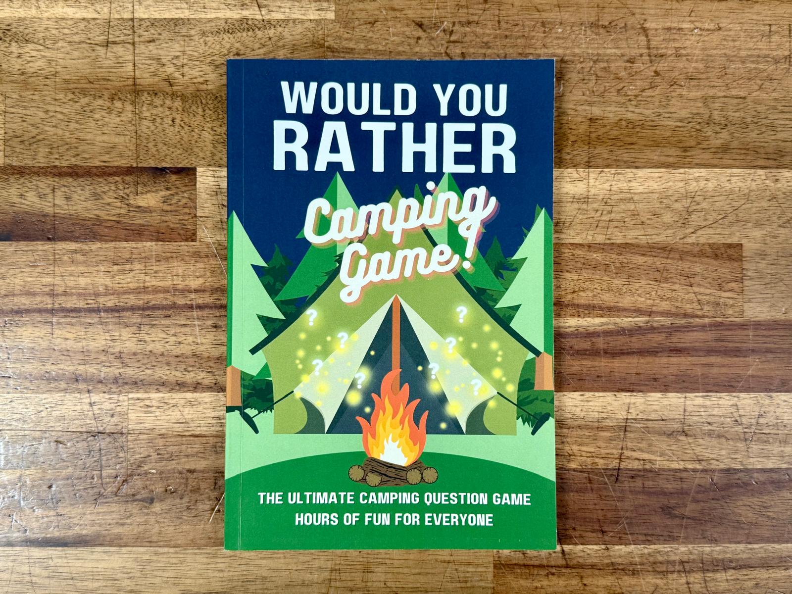 Would You Rather Camping Game - Like New – First Homeschool