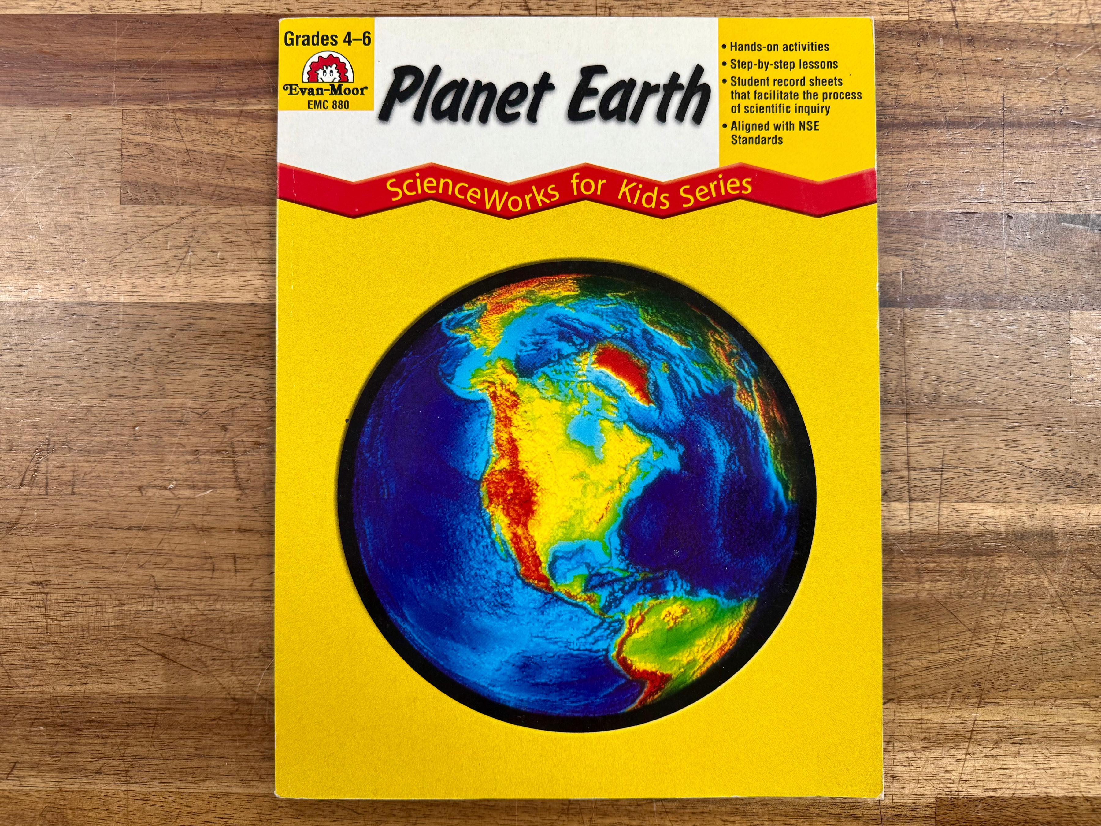 Evan-Moor Scienceworks for Kids: Planet Earth Curriculum | Supplemental ...