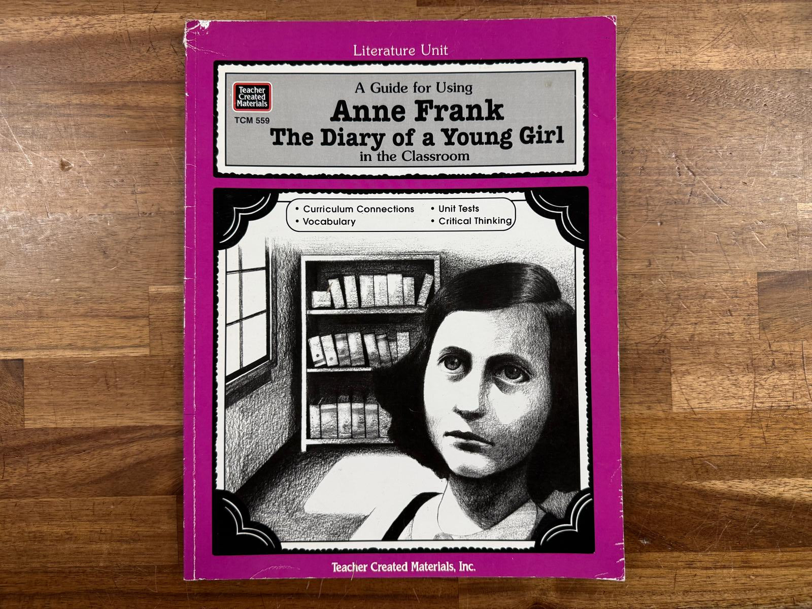 Teacher Created Materials: A Guide for Using Anne Frank in Homeschool ...