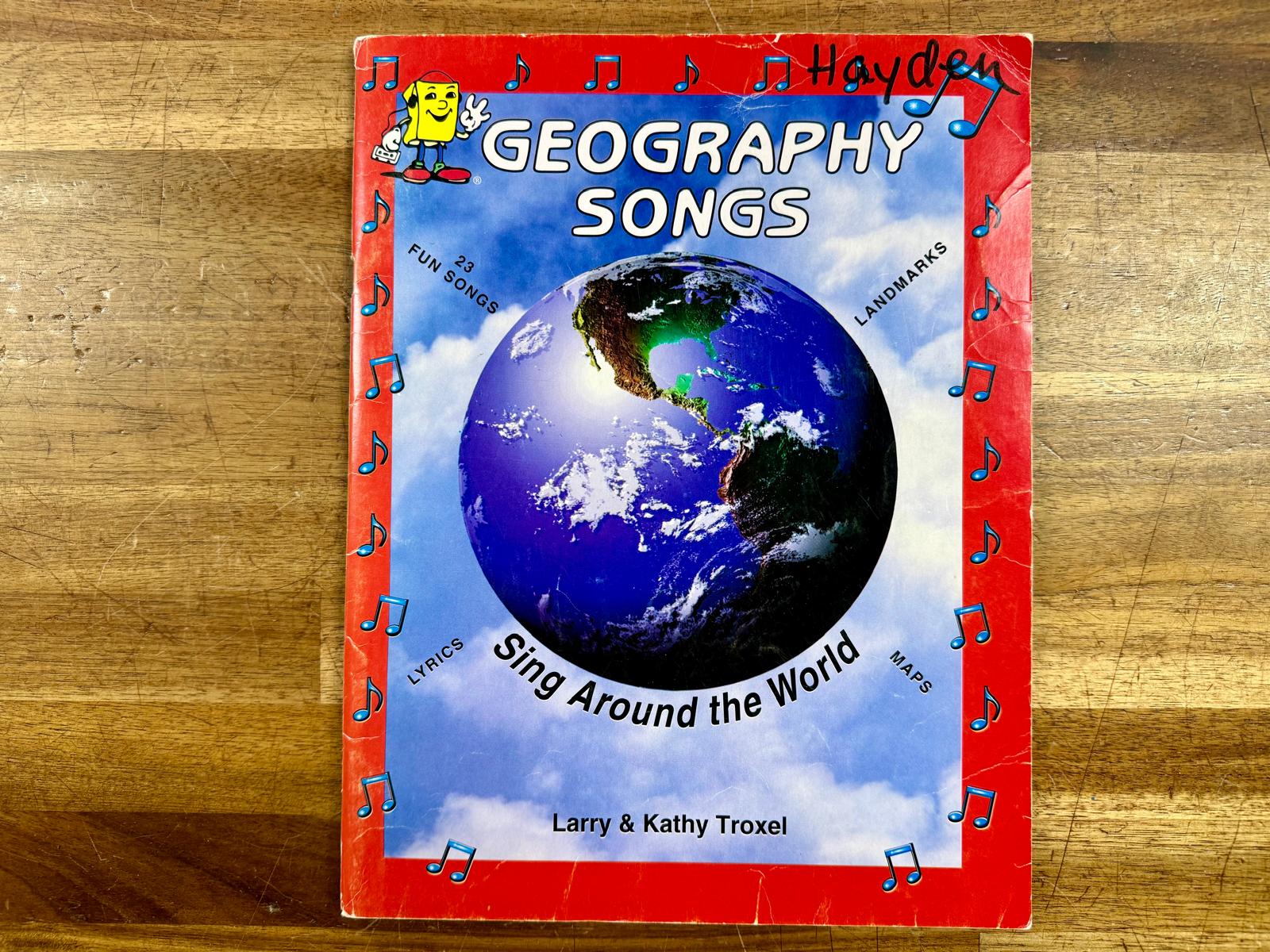 Geography Songs by Larry & Kathy Troxel - Educational Supplemental ...