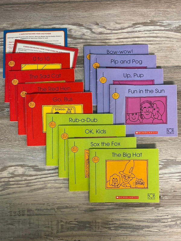 Bob Books Set 2, 12 Books – First Homeschool