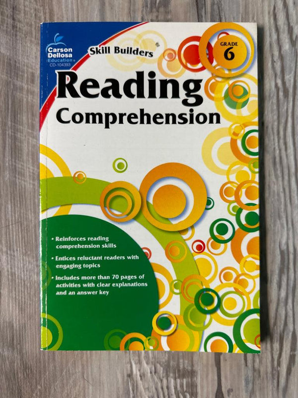 Reading Comprehension Skill Builders Grade 6 – First Homeschool