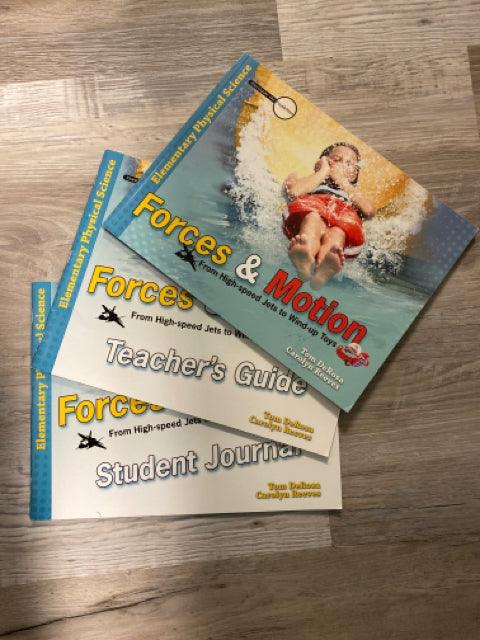 Elementary Physical Science, Forces and Motion, 3 Book Set by Master ...