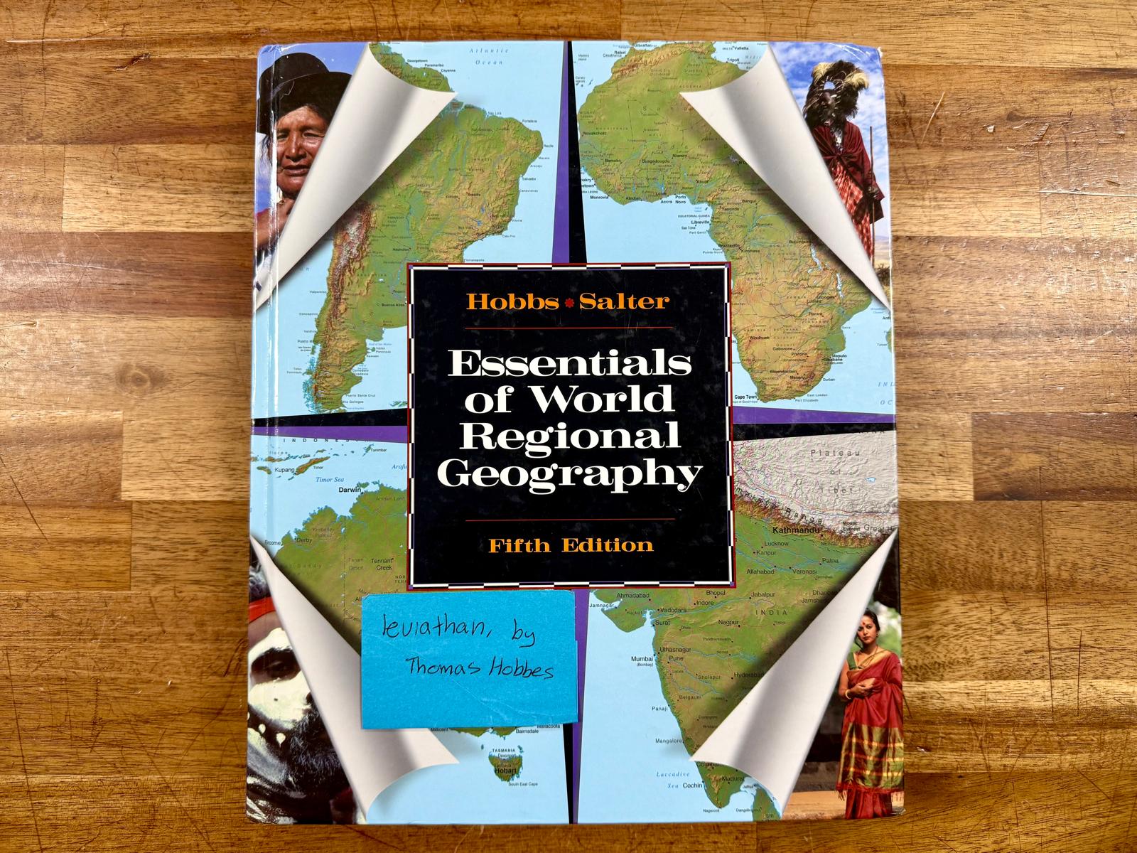 Essentials of World Regional Geography Textbook by Hobbs & Salter - 5th ...