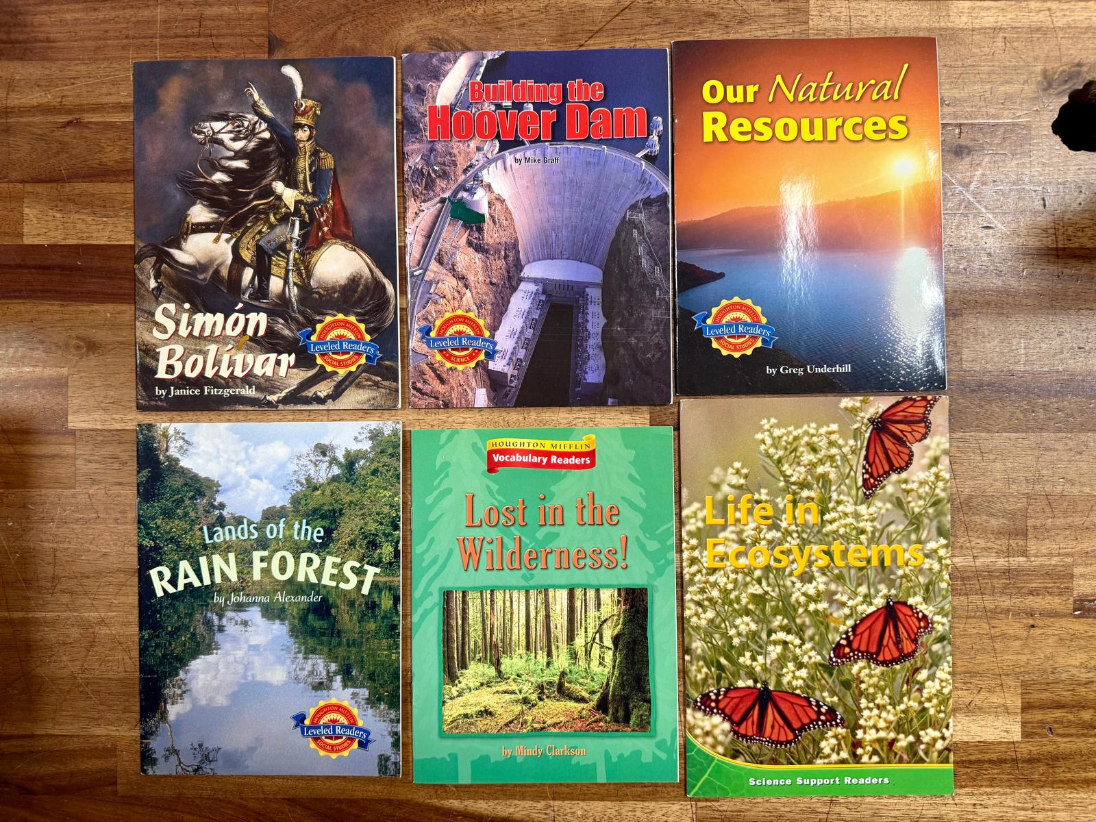 HMH Leveled Readers Bundle of 6 - Science & Social Studies Curriculum ...