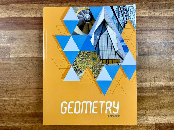 BJU Press Geometry Textbook, 4th Edition - Set of 3 | High School Math ...