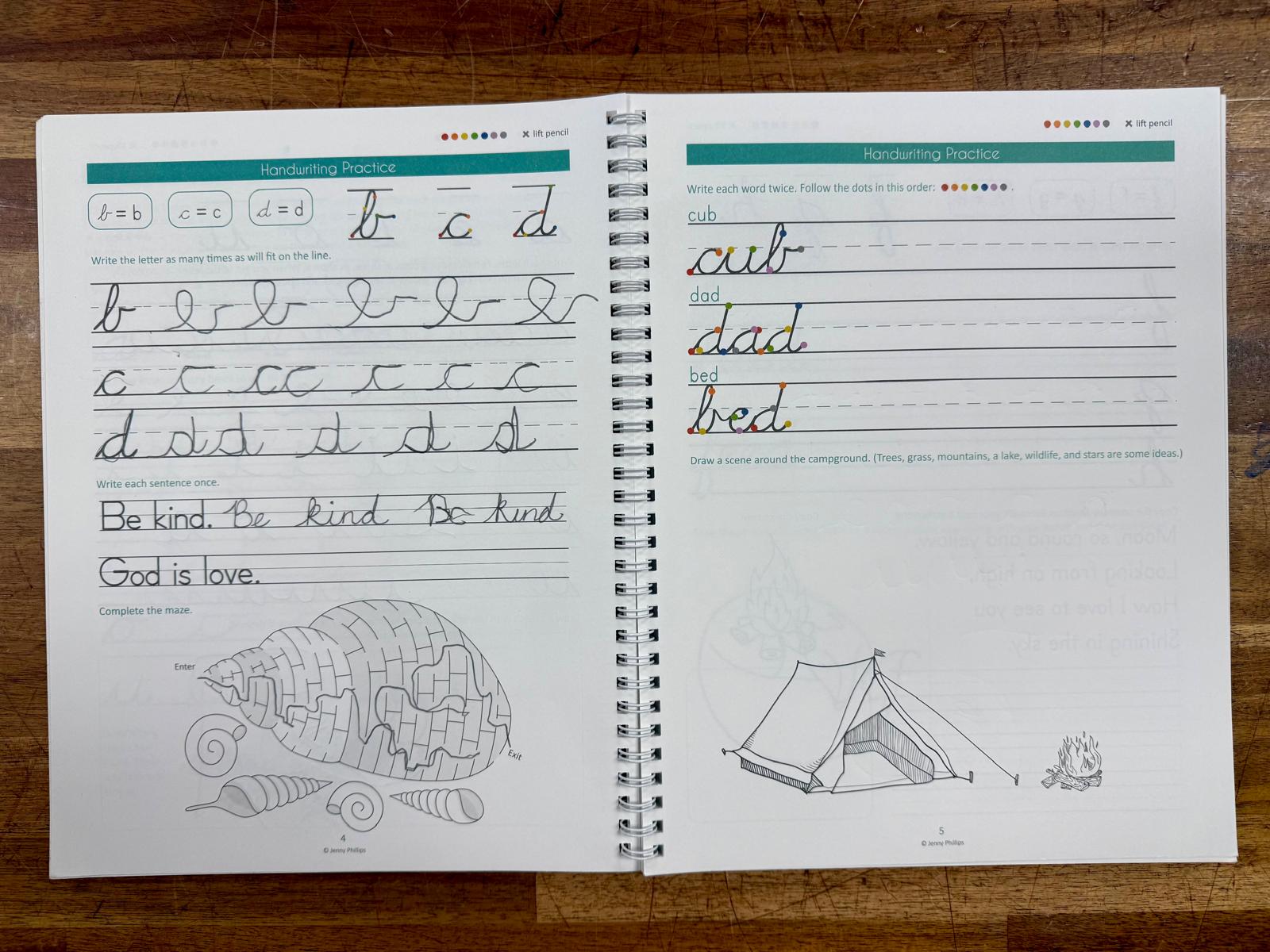 The Good & Beautiful Handwriting Level 4 Cursive - Curriculum Materials ...