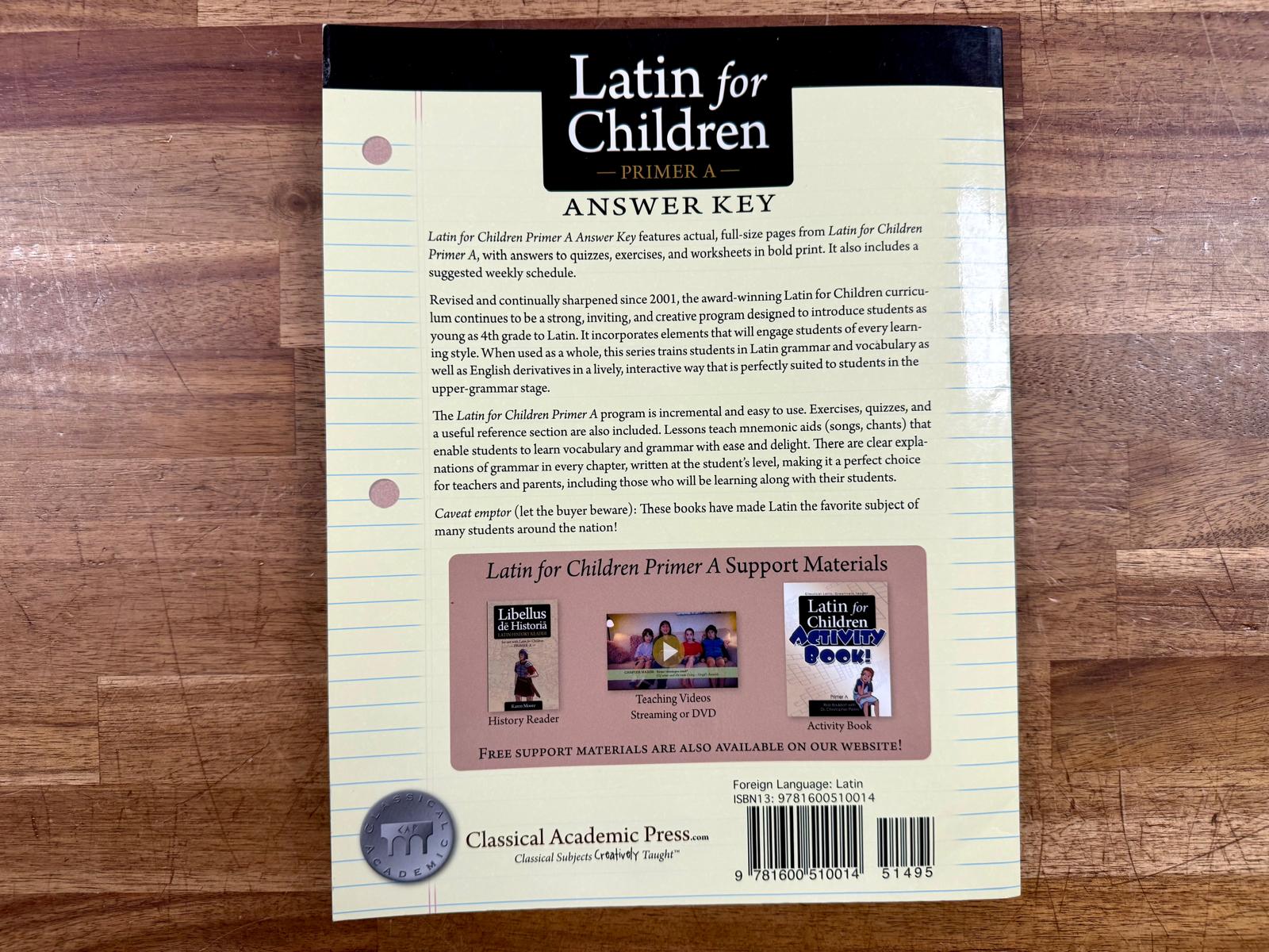 Classical Academic Press – First Homeschool