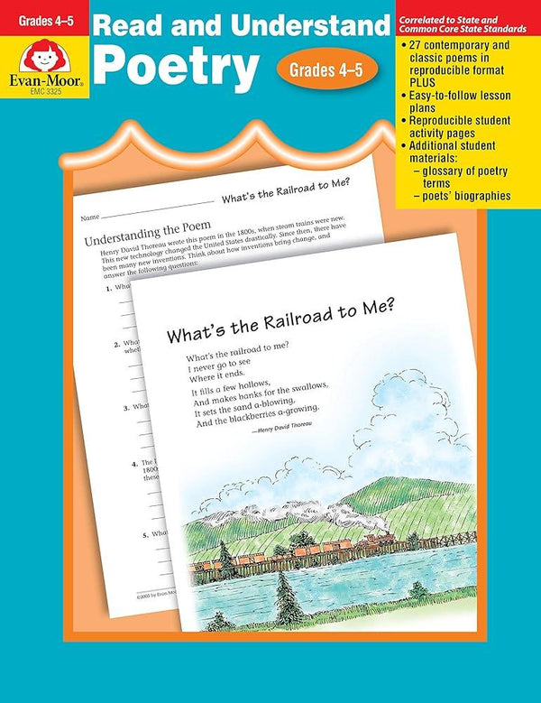 Read & Understand Poetry, Grades 4-5 by Michael Ryall – First Homeschool