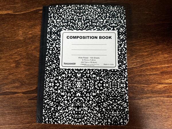 Composition Book (CLEAN) – First Homeschool