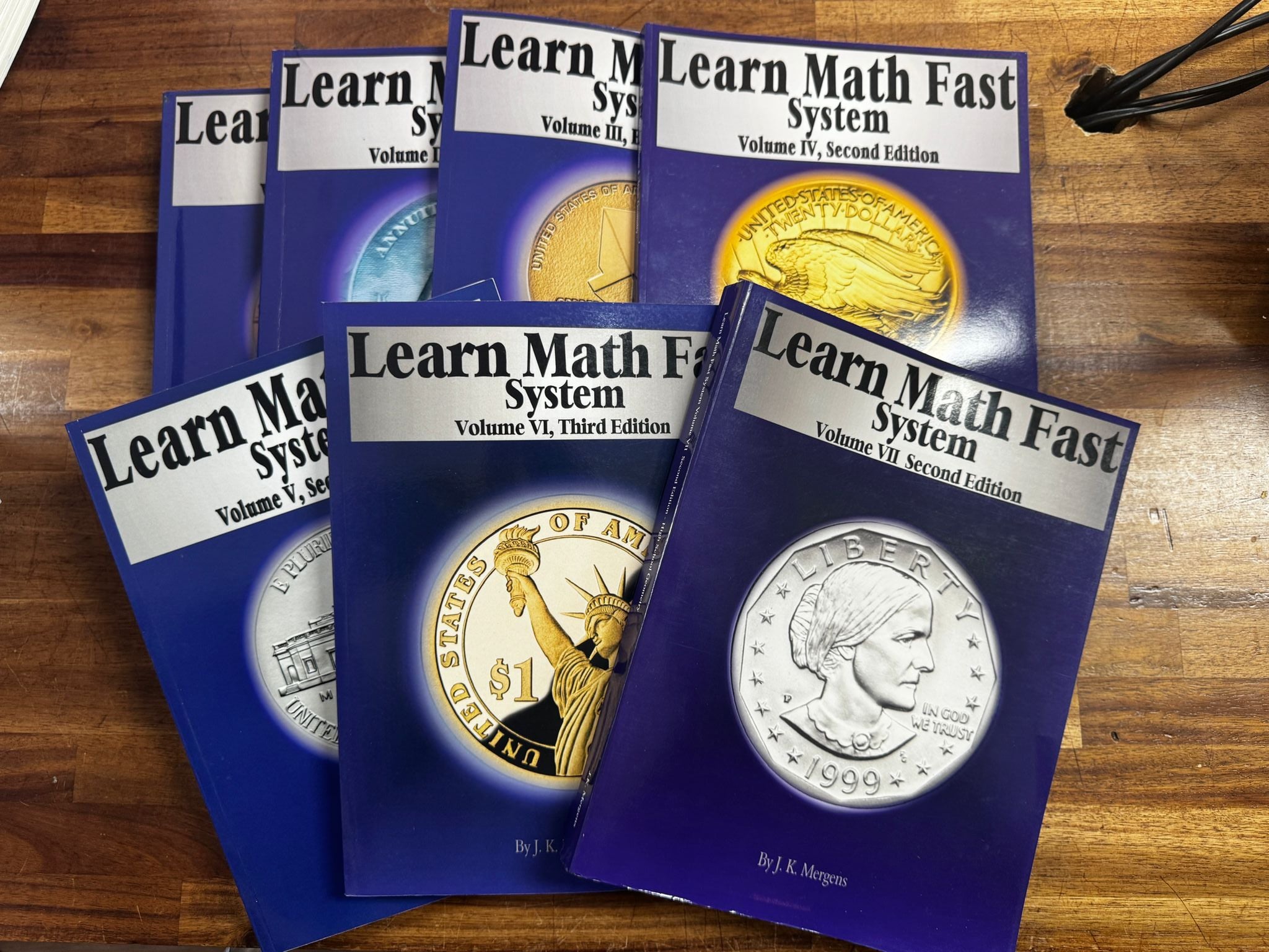 Learn Math Fast System Volumes I–VII – Complete Self-Study Math Curric ...
