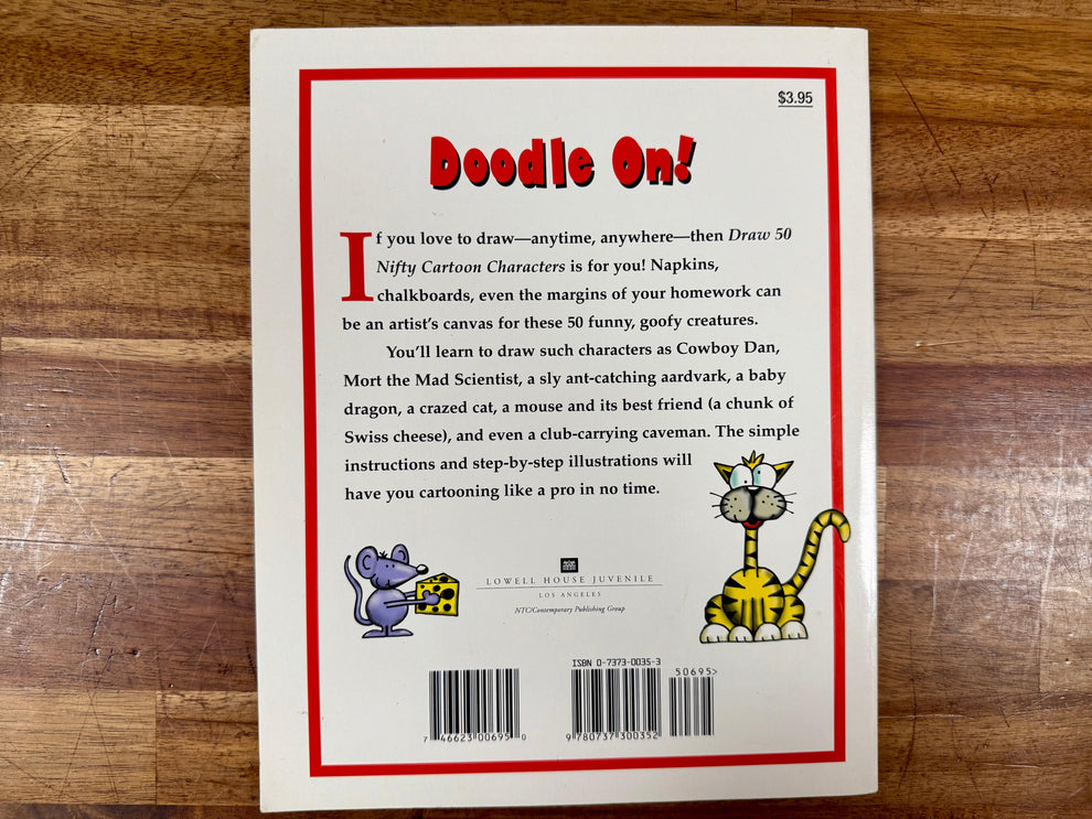 Draw 50 Nifty Cartoon Characters – Neal Yamamoto – First Homeschool