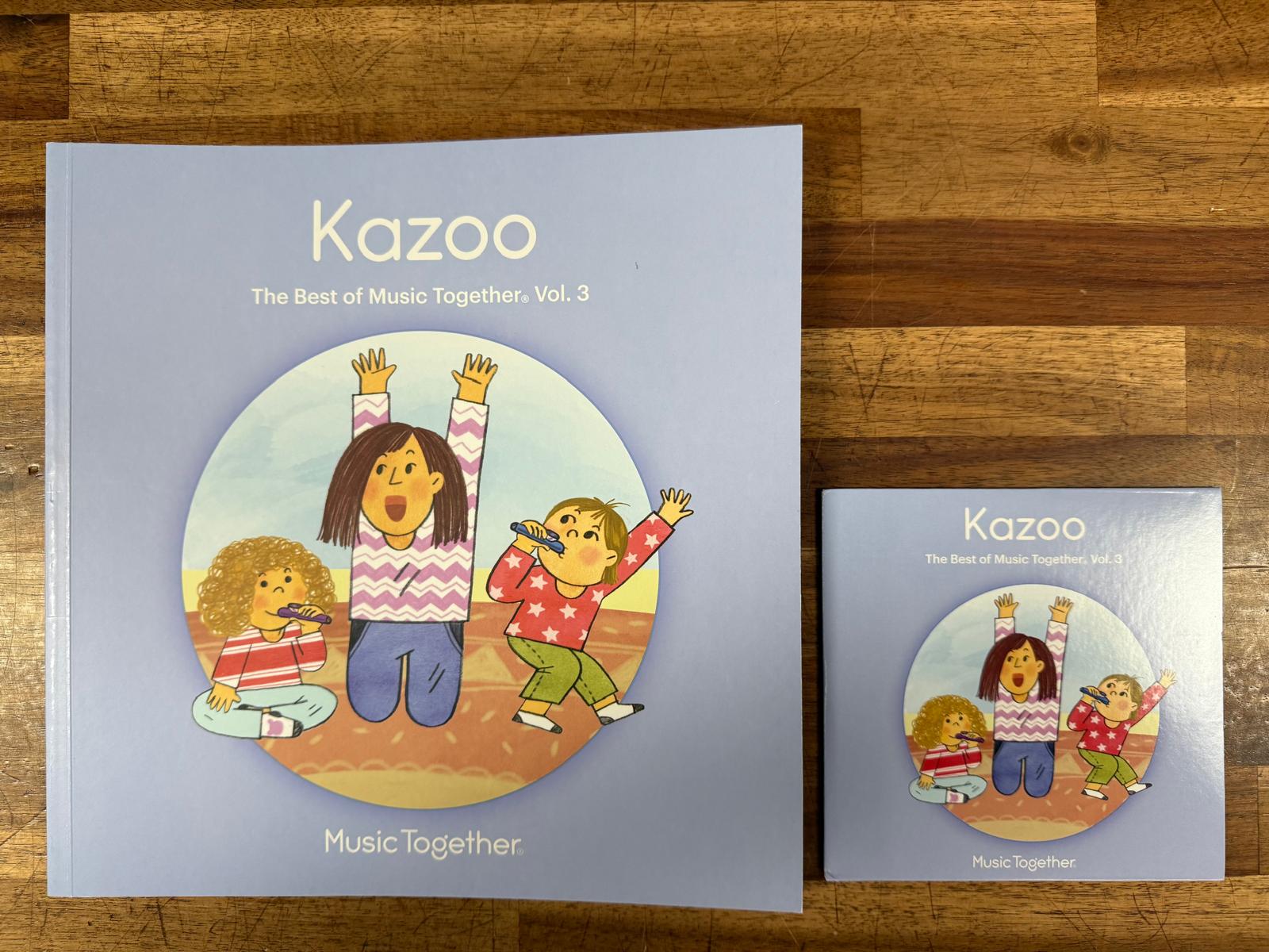 Music Together Set: Kazoo Book + CD – First Homeschool