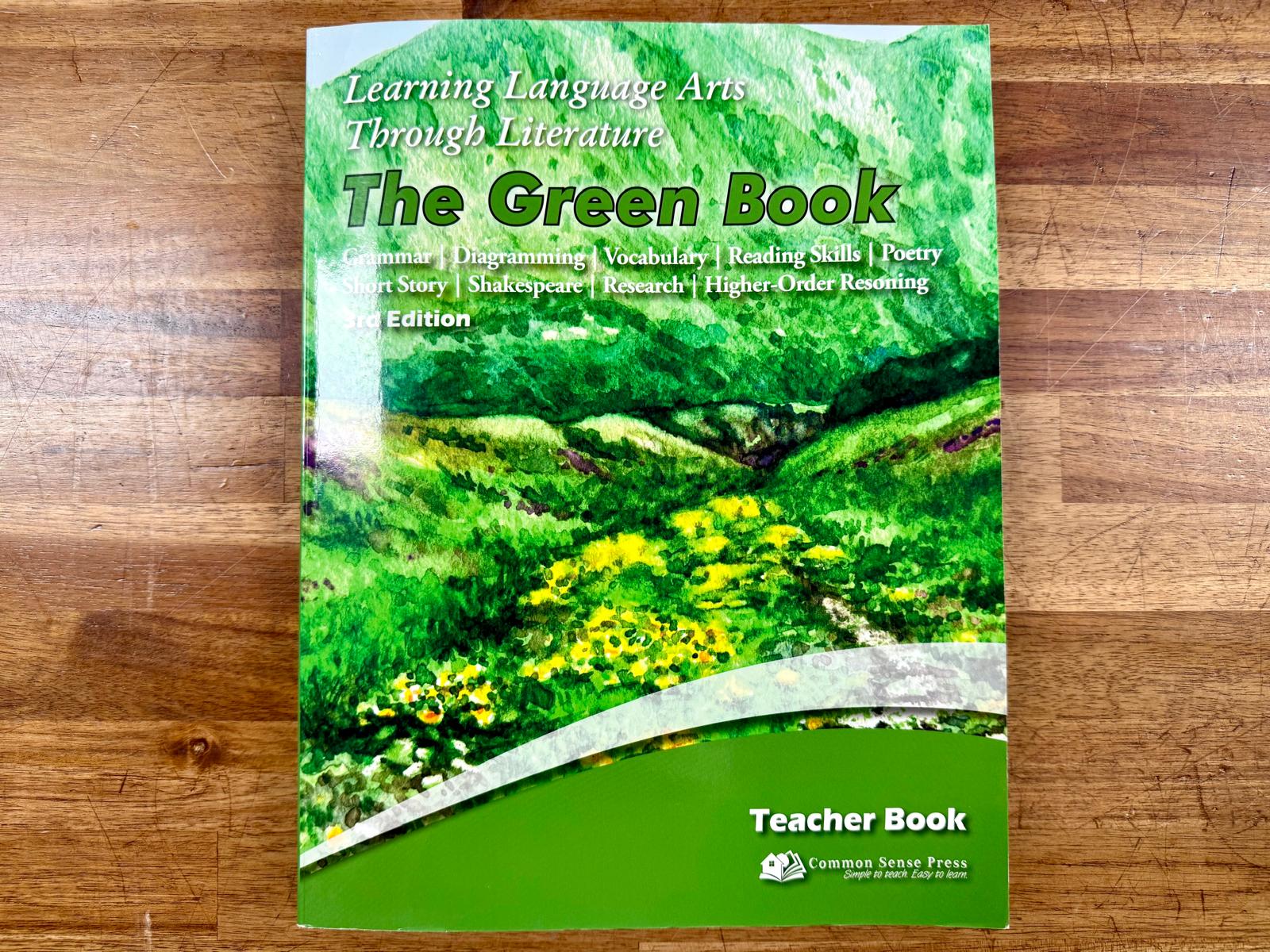 Common Sense Press Learning Language Arts Thru Literature GREEN ...