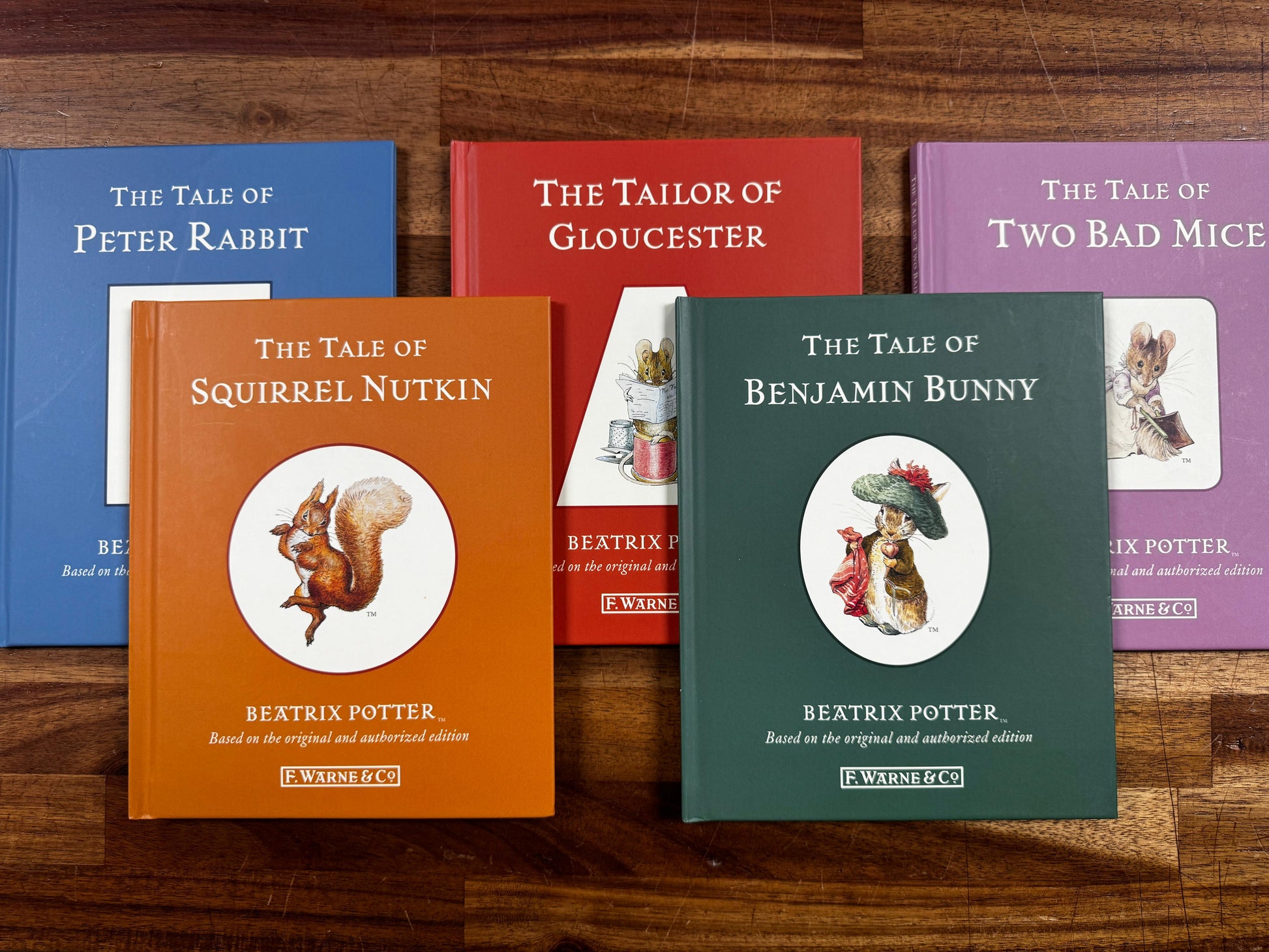 Beatrix Potter Collection - Peter Rabbit 10-Book Set, Complete Library ...