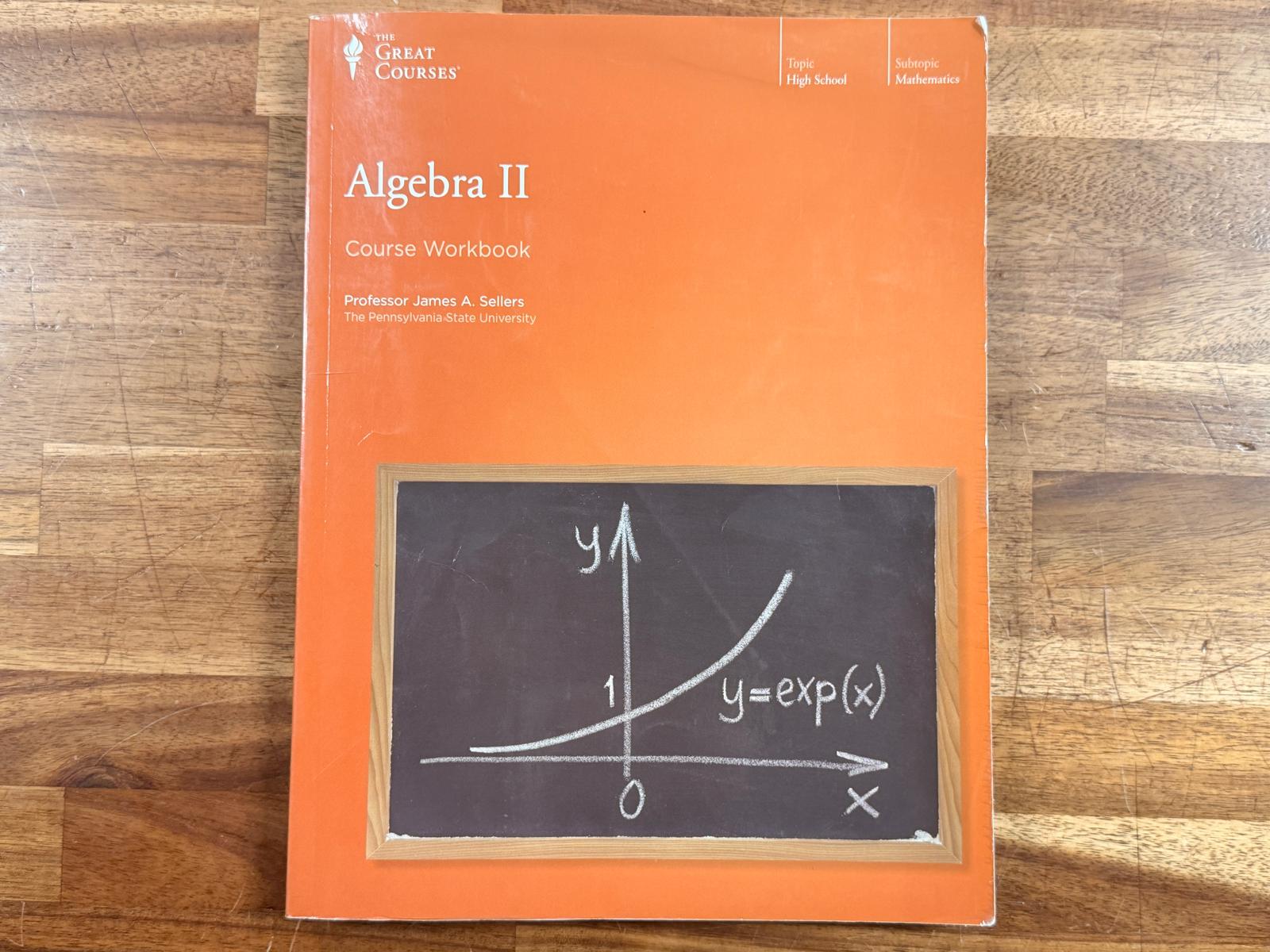 Great Courses Algebra II 2 Workbook – First Homeschool