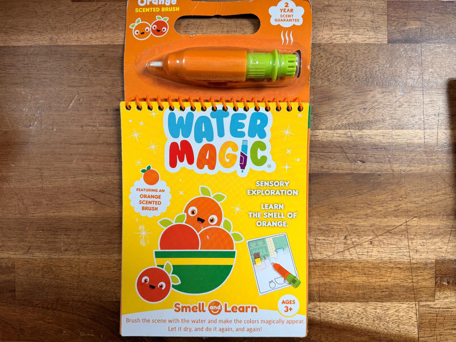 Water Magic Color Reveal Activity Book - Orange (NEW) – First Homeschool