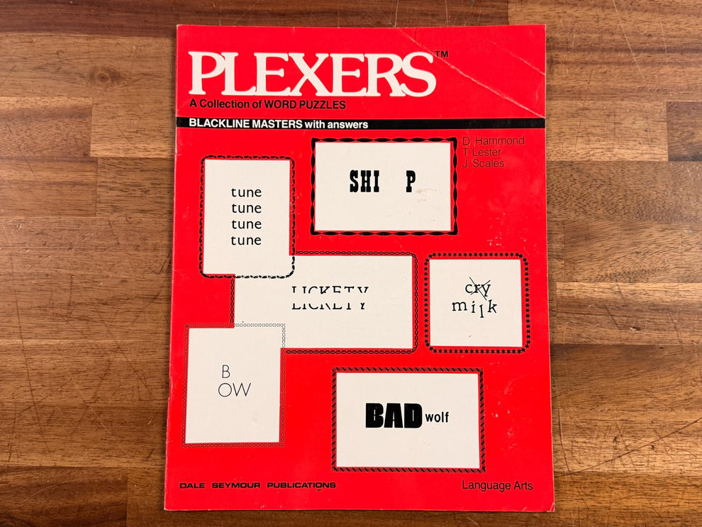 PLEXERS Word Puzzle Collection by Dale Seymour - Challenging Homeschool ...