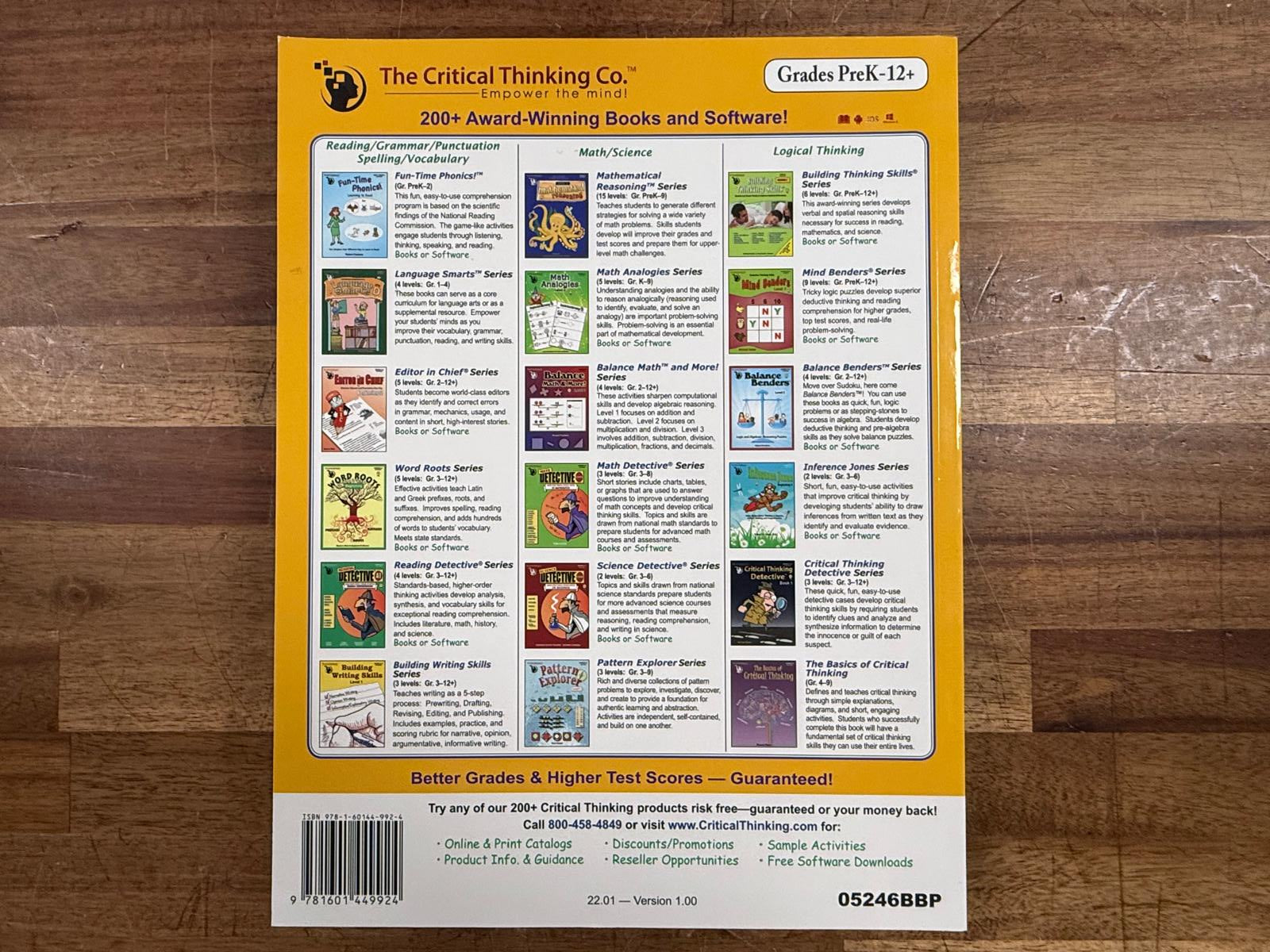 Critical Thinking Company – First Homeschool