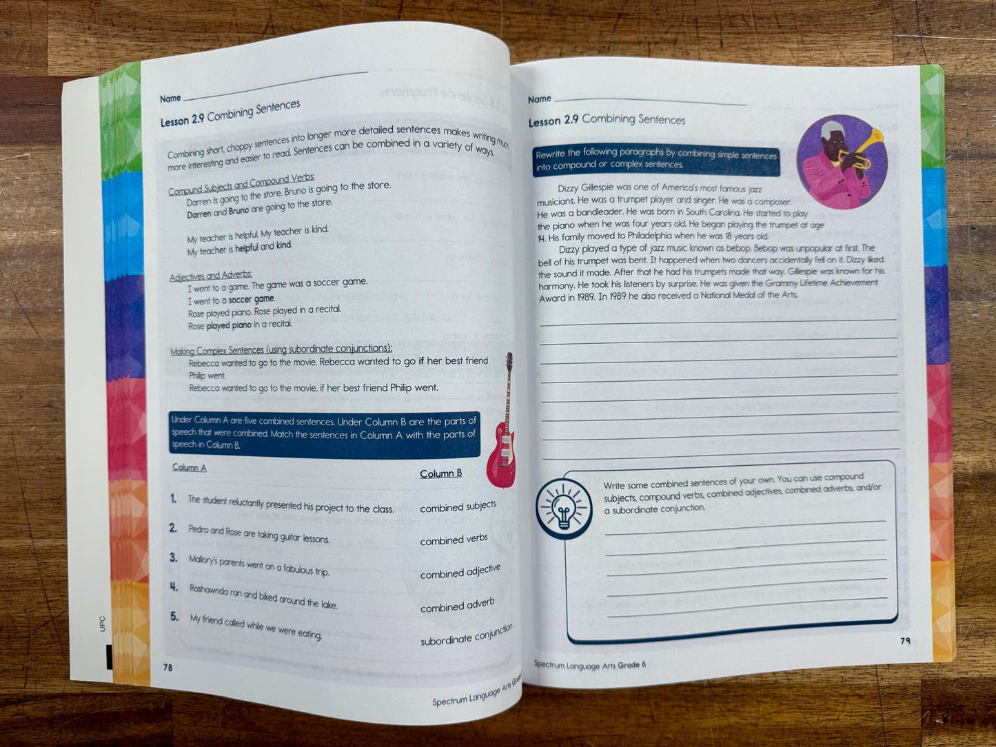 Spectrum Grade 6 Language Arts Workbook | Carson-Dellosa | Supplemental ...