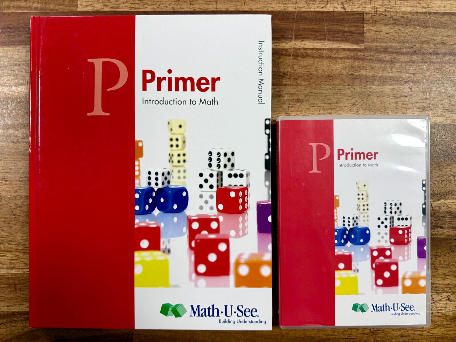Math-U-See Primer Curriculum Set: Instruction Manual & DVD - Complete ...