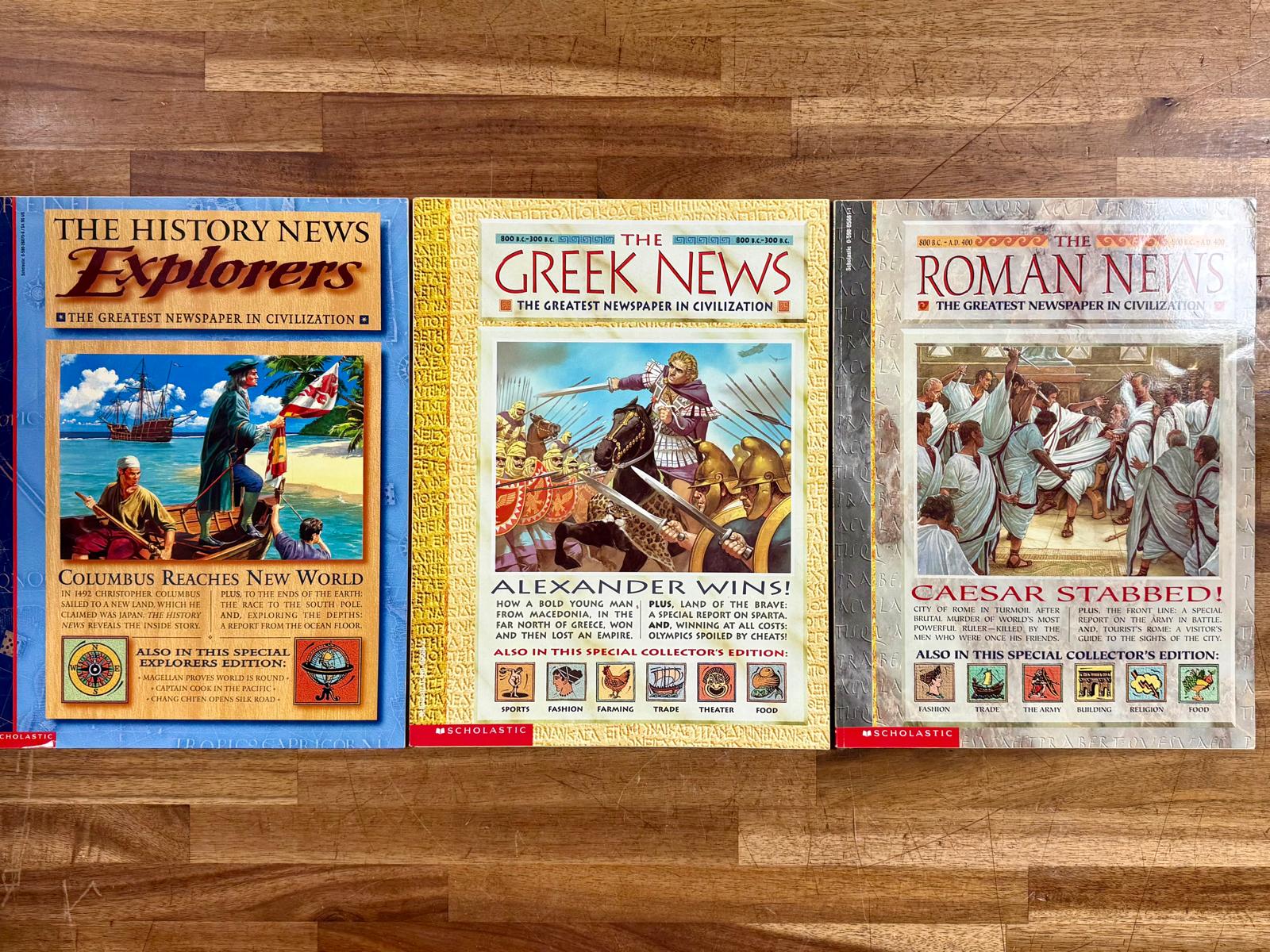 Scholastic Press The Greatest Newspaper in Civilization - 3 Pack, Good ...