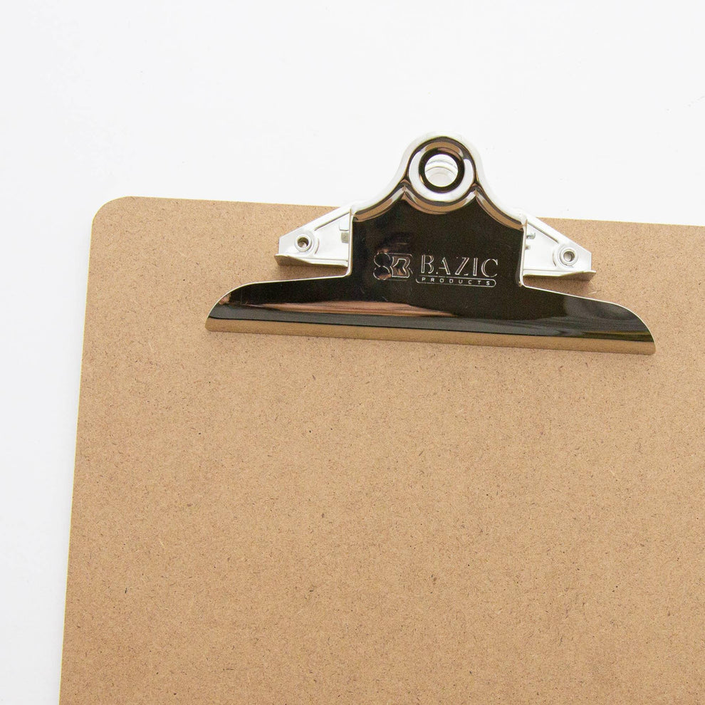 Hardboard Clipboard Standard Size w/ Sturdy Spring Clip – First Homeschool