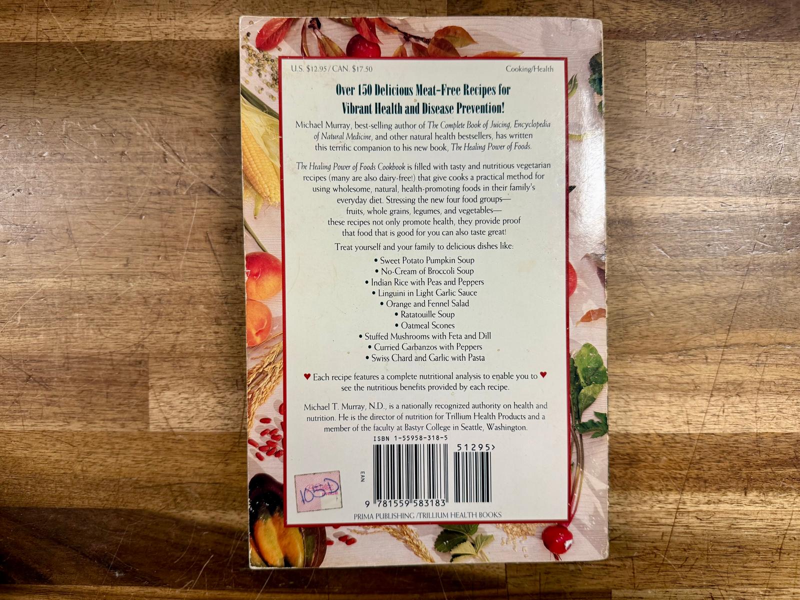 Prima Publishing's The Healing Power of Foods Cookbook: Essential Guide ...