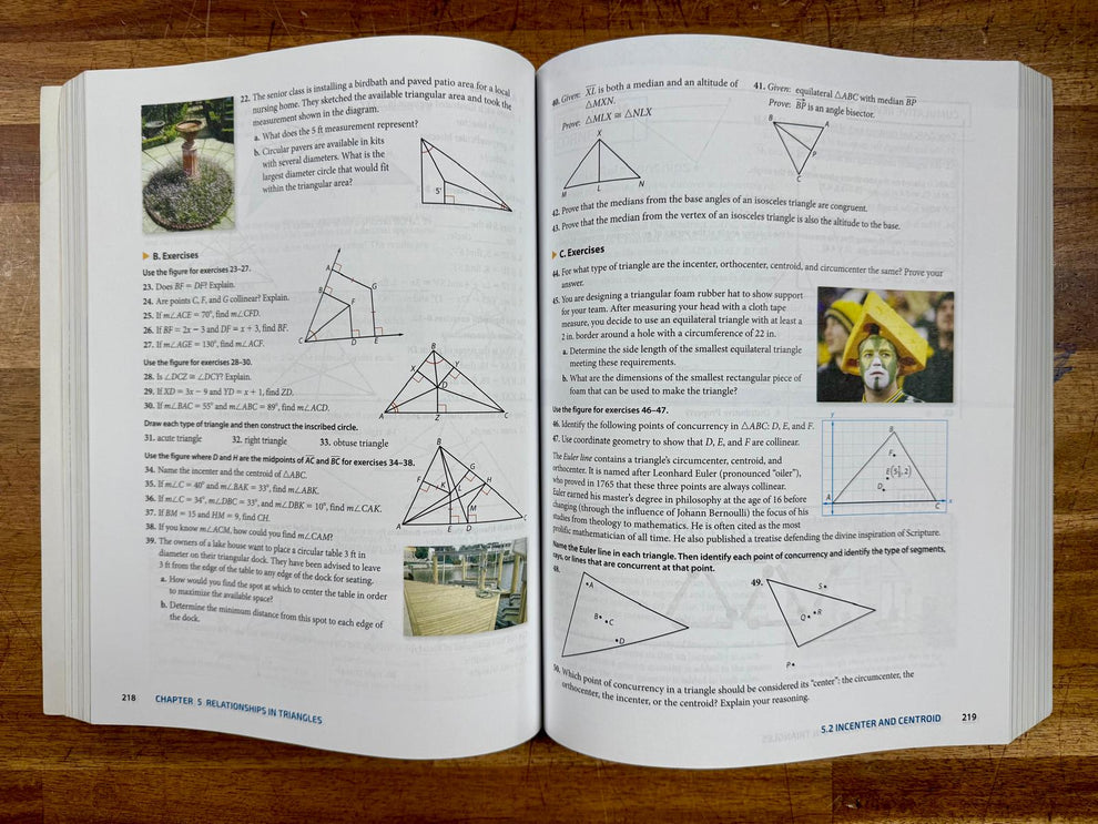 BJU Press Geometry Textbook, 4th Edition - Set of 3 | High School Math ...
