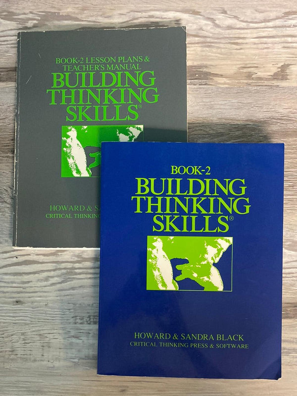 Building Thinking Skills, Book 2: Student and Teacher – First Homeschool