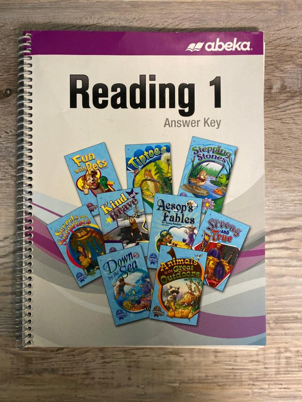 Abeka Reading 1 Answer Key – First Homeschool