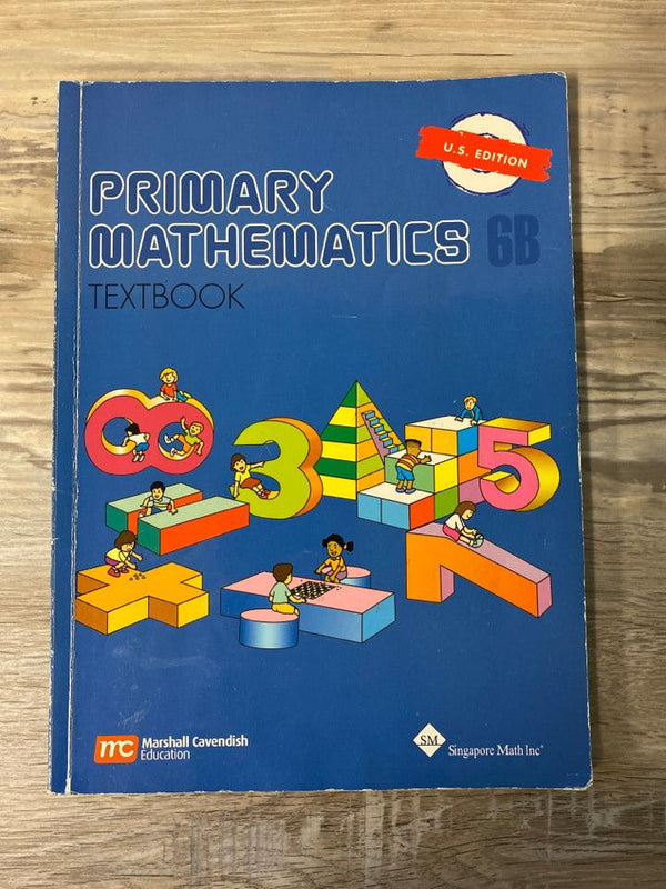 Singapore Primary Mathematics 6B Textbook – First Homeschool