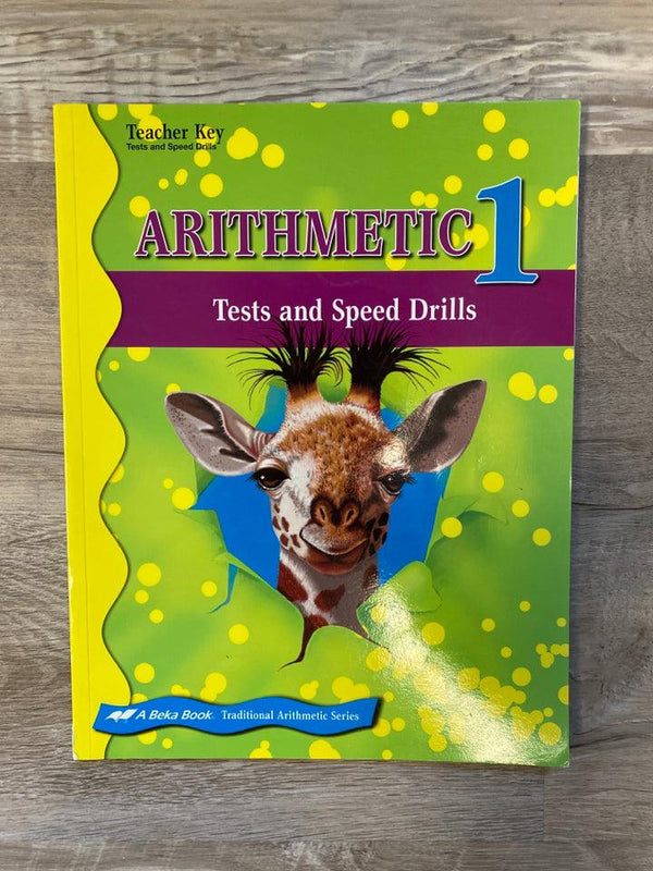 Abeka Arithmetic 1 Teacher Key – First Homeschool