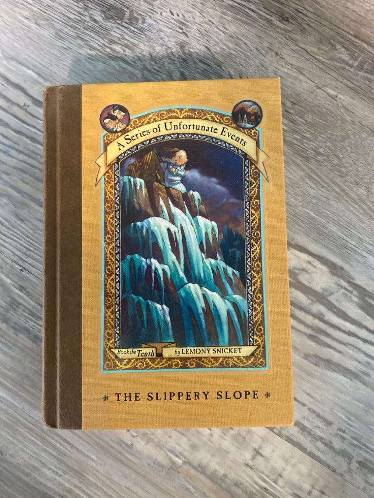 A Series of Unfortunate Events Book 10: The Slippery Slope by Lemony ...