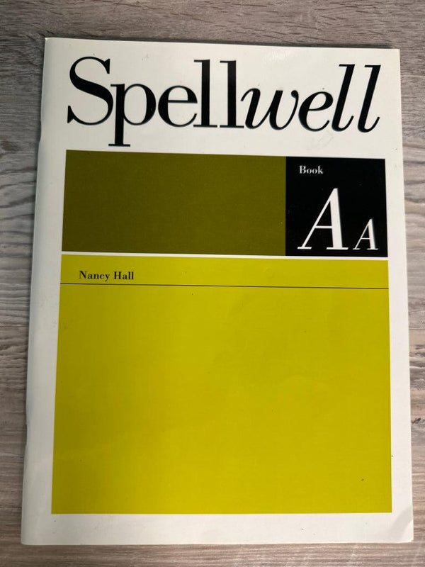 Spellwell Book Aa by Nancy Hall – First Homeschool