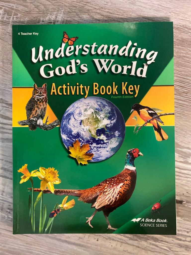 Abeka Understanding God's World Activty Book Key – First Homeschool