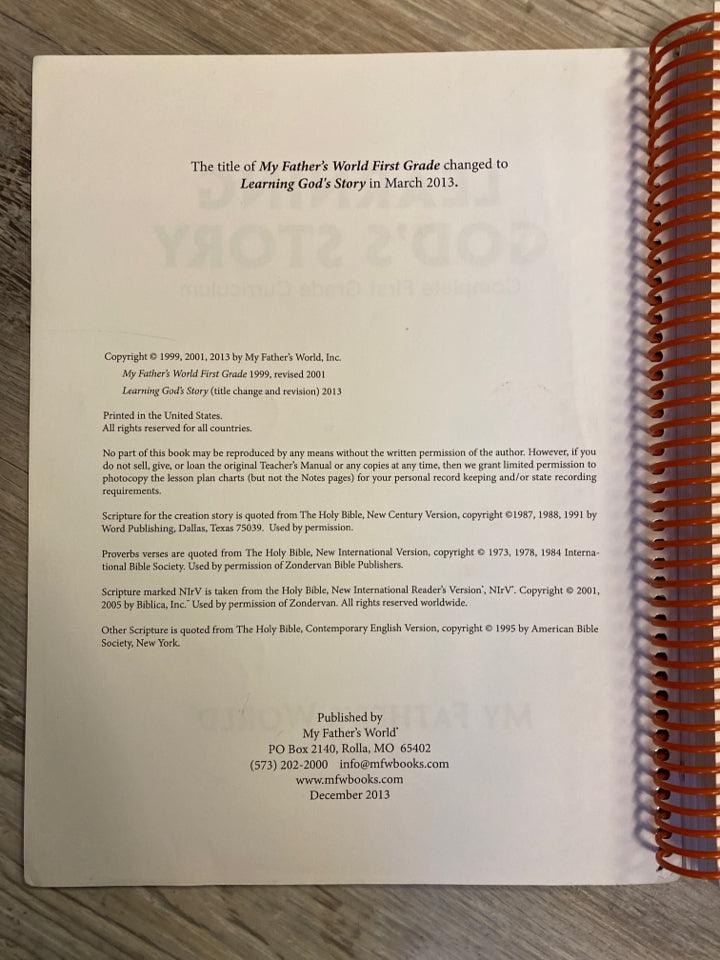 My Father's World – First Homeschool